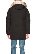 Canada Goose Emory Parka with Coyote Fur in Black | REVOLVE