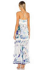 Camilla Shoestring Strap Halter Dress in White Side Of The Moon | REVOLVE