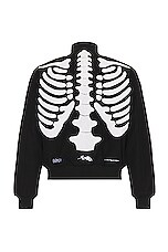 Civil Regime 6 Feet Deep Varsity Jacket in Black | REVOLVE