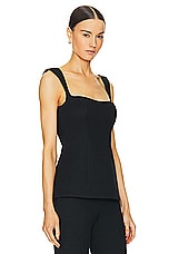 Clea Simona Panelled Top in Black | REVOLVE