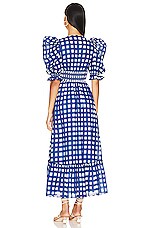 Cleobella Morina Ankle Dress in Painterly Gingham | REVOLVE