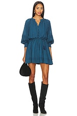 Cleobella Meadow Mini Dress in Majorca Blue | REVOLVE