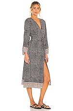 Cleobella Garnet Midi Kimono in Murda Block Print | REVOLVE