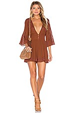 Cleobella Sarina Romper in Cayenne | REVOLVE