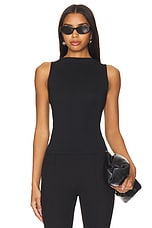 CLYQUE Kayla Tank Top in Black | REVOLVE