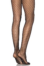 Commando Chic Dot Sheer Tight in Black | REVOLVE