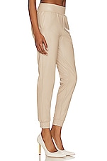 Commando Faux Leather Jogger in Sand | REVOLVE