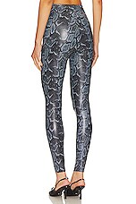 Commando Faux Leather Legging in Steel Python | REVOLVE