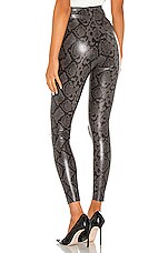 Commando Faux Leather Animal Legging in Gray Snake | REVOLVE