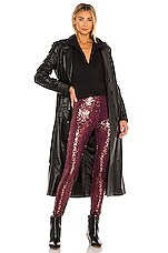 Commando Sequin Legging in Wine | REVOLVE