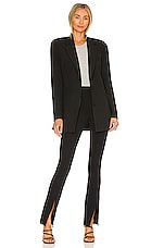 Commando Neoprene Split Front Pant in Black | REVOLVE