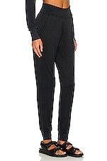 Commando Vegan Silk Jogger in Black | REVOLVE