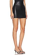 Commando Faux Leather Micro-Mini Skirt in Black | REVOLVE