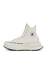 Converse Run Star Legacy Sneaker in Egret, Black, & White | REVOLVE
