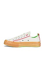 Converse Chuck 70 Sneaker in Egret, Gum, & Watermelon Slushy | REVOLVE