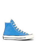 Converse Chuck 70 Hi Sneaker in University Blue, Egret, & Black | REVOLVE