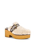 Coach Dylan Clog in Natural, Oak, & Maple | REVOLVE