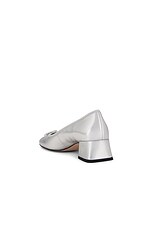 Coach Ava Ballet Pump in Silver | REVOLVE