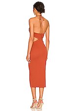 Camila Coelho Rida Midi Dress in Redwood | REVOLVE
