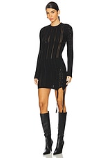 Camila Coelho Anira Cable Dress in Black | REVOLVE