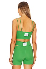 Camila Coelho Emilia Ruched Tank in Grass Green | REVOLVE