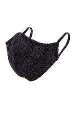 Cosabella V Face Mask in Black | REVOLVE