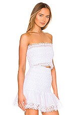 Charo Ruiz Ibiza Wallis Top in White | REVOLVE