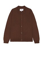 Corridor Button Down Sweater in Brown | REVOLVE