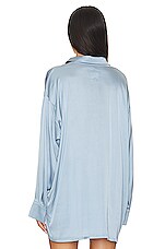 Chaser Capri Button Down In Blue Grotto Revolve