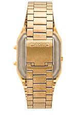 Casio Vintage AQ230 Series Watch in Gold | REVOLVE