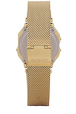 Casio A700 Series Watch in Stainless Steel Gold | REVOLVE