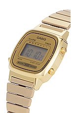 Casio LA670 Series Watch in Metal Gold | REVOLVE