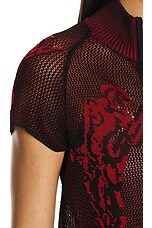 CHET LO Scissor T-shirt in Black & Red | REVOLVE