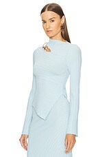 Cult Gaia Ekko Knit Top in Hydrangea | REVOLVE