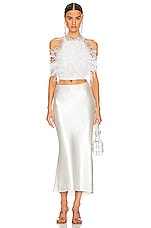 Cult Gaia Bess Shoulder Bag in Clear | REVOLVE