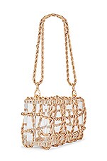 Cult Gaia Bess Shoulder in Brushed Brass | REVOLVE