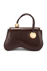 Cult Gaia Kazia Crossbody Bag in Espresso | REVOLVE