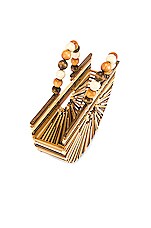 Cult Gaia Mini Fan Ark Bag in Ash Multi | REVOLVE