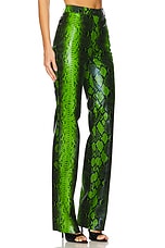 CULTNAKED Killa Trousers in Green Python | REVOLVE
