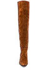 Caverley Jazzy Boot in Chestnut Suede | REVOLVE