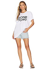 Costa Brazil Tropic Of C x Costa Brazil Gone To Rio Tee in White | REVOLVE
