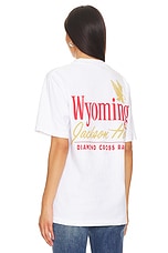 Diamond Cross Ranch Jackson Eagle Tee in White | REVOLVE