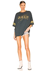 DAYDREAMER Queen Tour '80 Tee in Vintage Black | REVOLVE