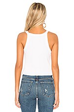 David Lerner Cropped Aiden Tank in White | REVOLVE