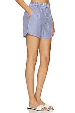 DONNI. The Pop Boxer in Navy Stripe | REVOLVE