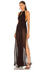 DUNDAS x REVOLVE Gem Jumpsuit in Black and Ruby | REVOLVE