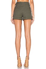Diane von Furstenberg Gillian Short in Deep Lichen | REVOLVE