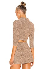 DEVON WINDSOR Lila Jacket in Gold | REVOLVE