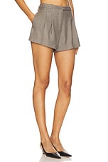 EAVES Ira Short in Melange Gray | REVOLVE