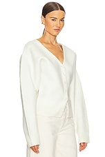 EAVES Arlet Knit Cardigan in Ivory | REVOLVE